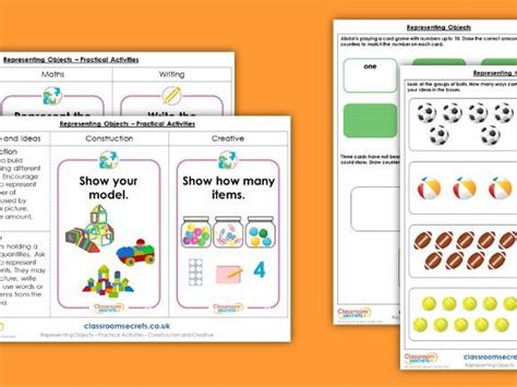 Year 1 Place Value Representing Objects Maths Activity Pack Teaching Resources