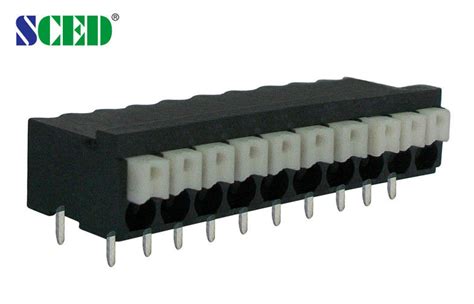 Mm Electrical Screwless Terminal Block V A Spring Clamp Terminal Block