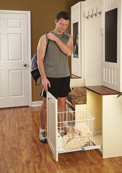 Rev A Shelf Pullout Wire Bottom Mount Hamper Craft Supply