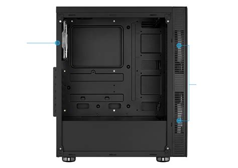 Aerocool Python Argb Mid Tower Case Tonix Computer