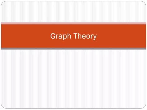Ppt Graph Theory Powerpoint Presentation Free Download Id3710434
