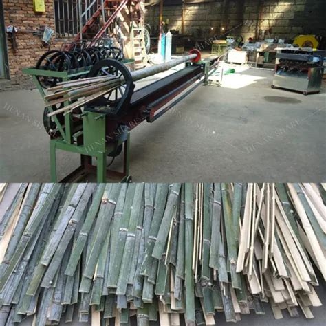 Electric Bamboo Cutting Machine Bamboo Opening Machine Bamboo Split Bamboo Machine And