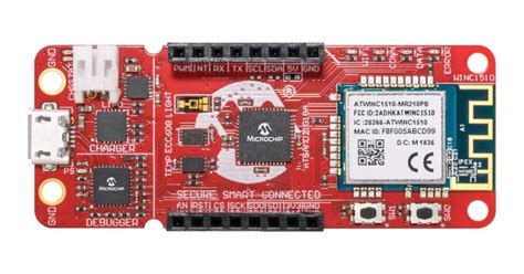 EV S A Microchip Development Board ATSAMD G A ATECC A ATWINC Bit