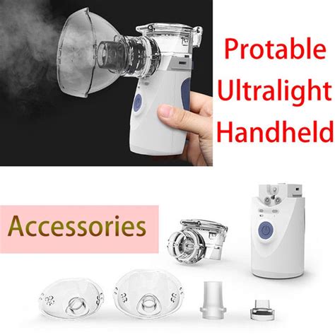 Portable Operated Replaceable Battery Ultrasonic Nebulizer Wish