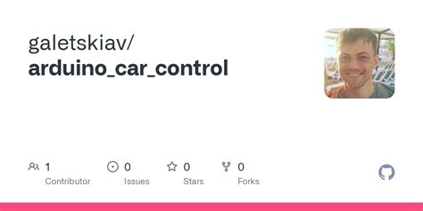 GitHub Galetskiav Arduino Car Control