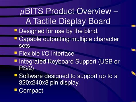 PPT µ BITS PowerPoint Presentation free download ID