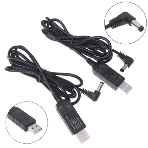 USB DC 5V To Dc 9V 12V Step Up Cable 2 1X5 5Mm Jack Connector Converter Wire FD EUR 5 29