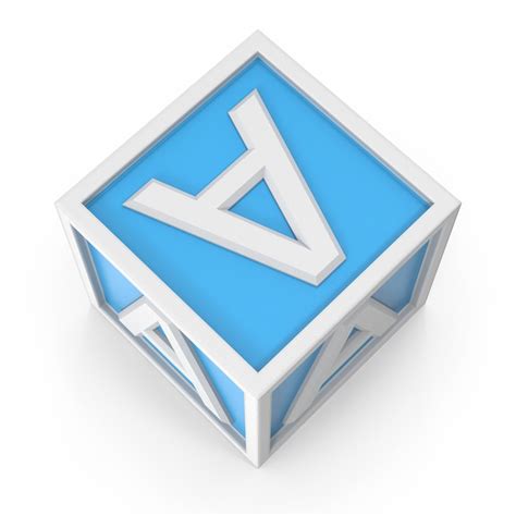 3d Letter Cube A Turbosquid 2241883