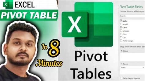 excel pivot table tamil easy pivot table tutorial for beginners