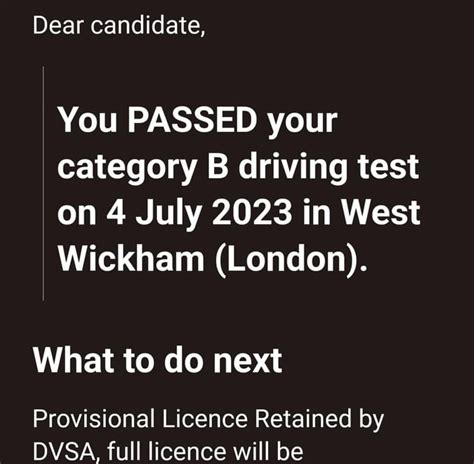 Passed First Time After Failing Mock Tests Rlearnerdriveruk