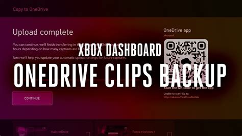 automatically backup xbox clips to onedrive youtube