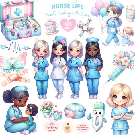 Nurse Life Clipart Nurse Day Png Medical Clipart Healthcare Png