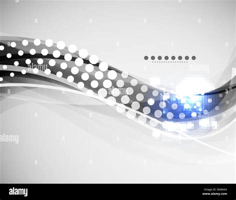 Abstract Grayscale Wave Vector Background Stock Vector Image And Art Alamy