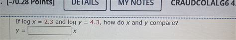 solved if logx 2 3 ﻿and logy 4 3 ﻿how do x ﻿and y