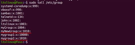How To Create New Groups With Groupadd Command In Linux Its Linux Foss