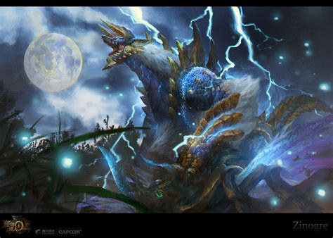 Zinogre Monster Hunter Drawn By Zhonglu999 Danbooru