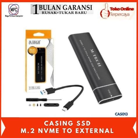 Jual Casing Ssd M Nvme External Type C Enclosure Ssd Shopee Indonesia