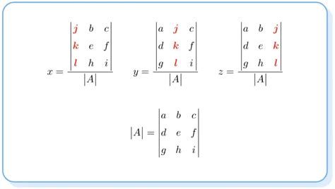 How To Solve Systems Of Equations Using Cramers Rule Practice