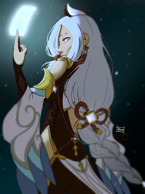 Shenhe Genshin Impact Hoyolab