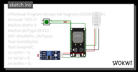 Soal Seleksi Asprak Ismoyo Adi N Wokwi ESP32 STM32 Arduino Simulator
