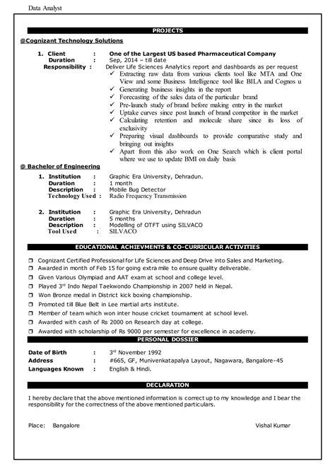 Vishal Resumedata Analyst Docx