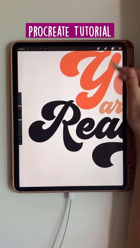 Procreate Tutorial Vintage Retro Font Bundles Best Seller Font Collection Ilustrasi