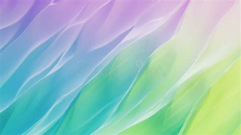 Smooth Pastel Color Gradient Background Creating Flowing Wavy Shapes With A Beautiful Abstract
