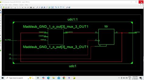 4bit Updown Counter Using Verilog Code Youtube