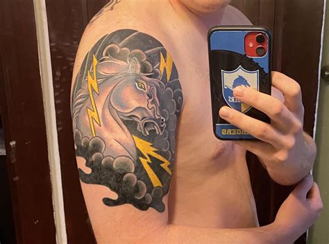 My Chargers Tattoo Finally Finished Rchargers