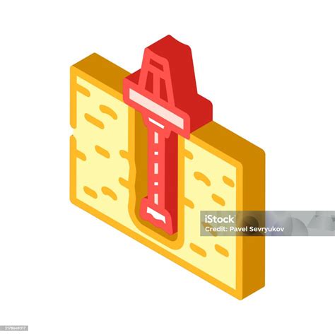 육상 시추 석유 산업 아이소 메트릭 아이콘 벡터 일러스트 레이 션 0명에 대한 스톡 벡터 아트 및 기타 이미지 0명 3차원 형태 Organization Of The