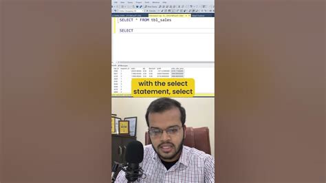 How To Find Maximum Value In A Specific Column Using Sql Youtube