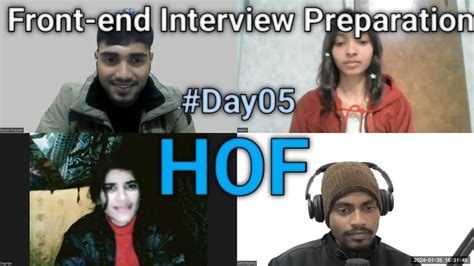 Front End Interview Preparation Day05 Hof Frontenddeveloper
