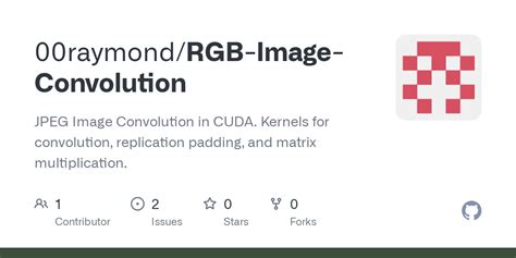 GitHub Raymond RGB Image Convolution