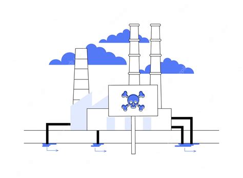 Premium Vector Groundwater Pollution Abstract Concept Vector Illustration