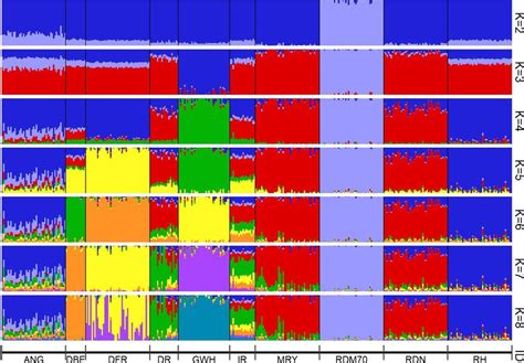 Unsupervised Model Based Clustering Results Of 393 Individuals Using Download Scientific