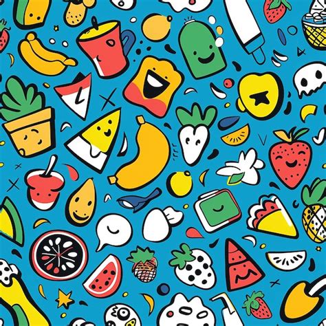 Create Clean And Sleek Pattern To Illustrate Fun Activities Premium