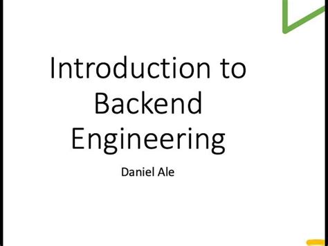 Olabode Eso On Linkedin Lecture 1 Web Architecture Review