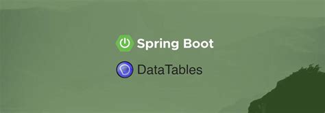 Spring Boot Datatables Integration