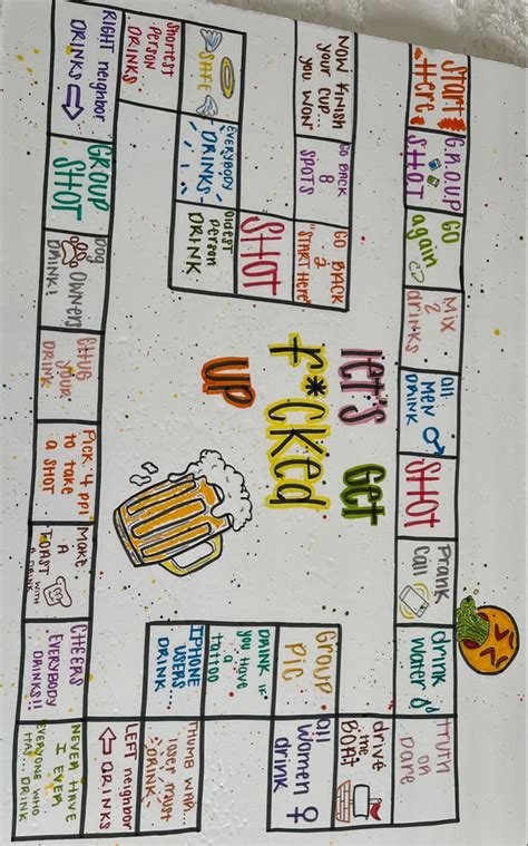 Adult Game Board How Can This