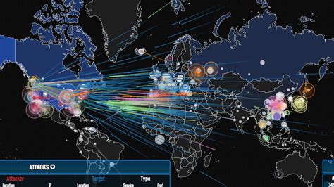 This Mesmerizing Map Shows Cyberattacks Across The World In Real Time Vox