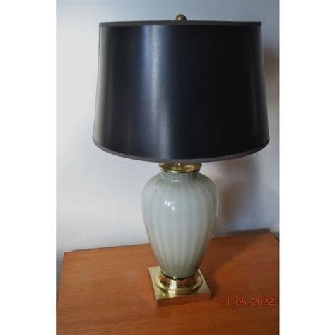 Mid Century Frederick Cooper Cased Glass Table Lamps A Pair Chairish