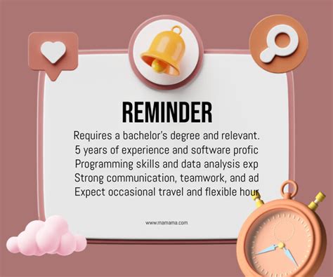Reminder Template Postermywall