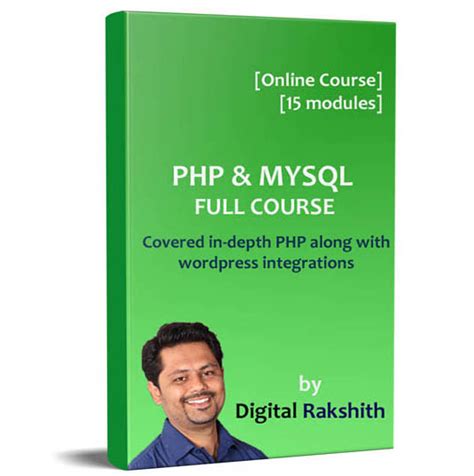 Php And Mysql Course Digital Rakshith