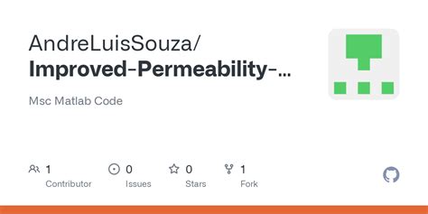 Github Andreluissouzaimproved Permeability Estimation Msc Matlab Code