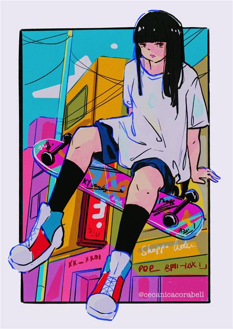 Skater Girl Anime