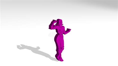 밝은 배경이있는 벽에 반짝이는 금속 조각의 3d 그림으로 만든 소녀 아름답고 여자 0명에 대한 스톡 사진 및 기타 이미지 0명 가상현실 귀여운 Istock