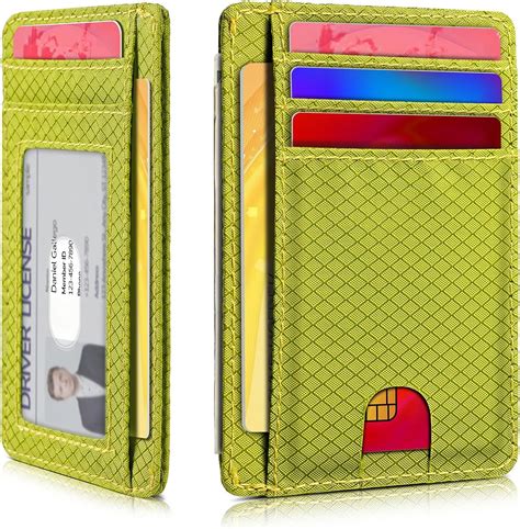Artpaxy Slim Wallet For Men And Women Minimalist Front