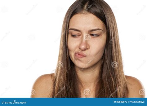 Distrustful Woman Stock Image Image Of Critical Unsure 82582073