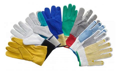 انواع دستکش ایمنی