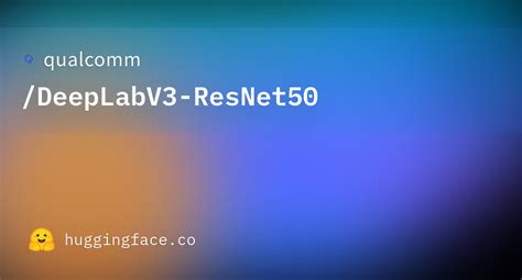 Qualcomm DeepLabV3 ResNet50 At Main